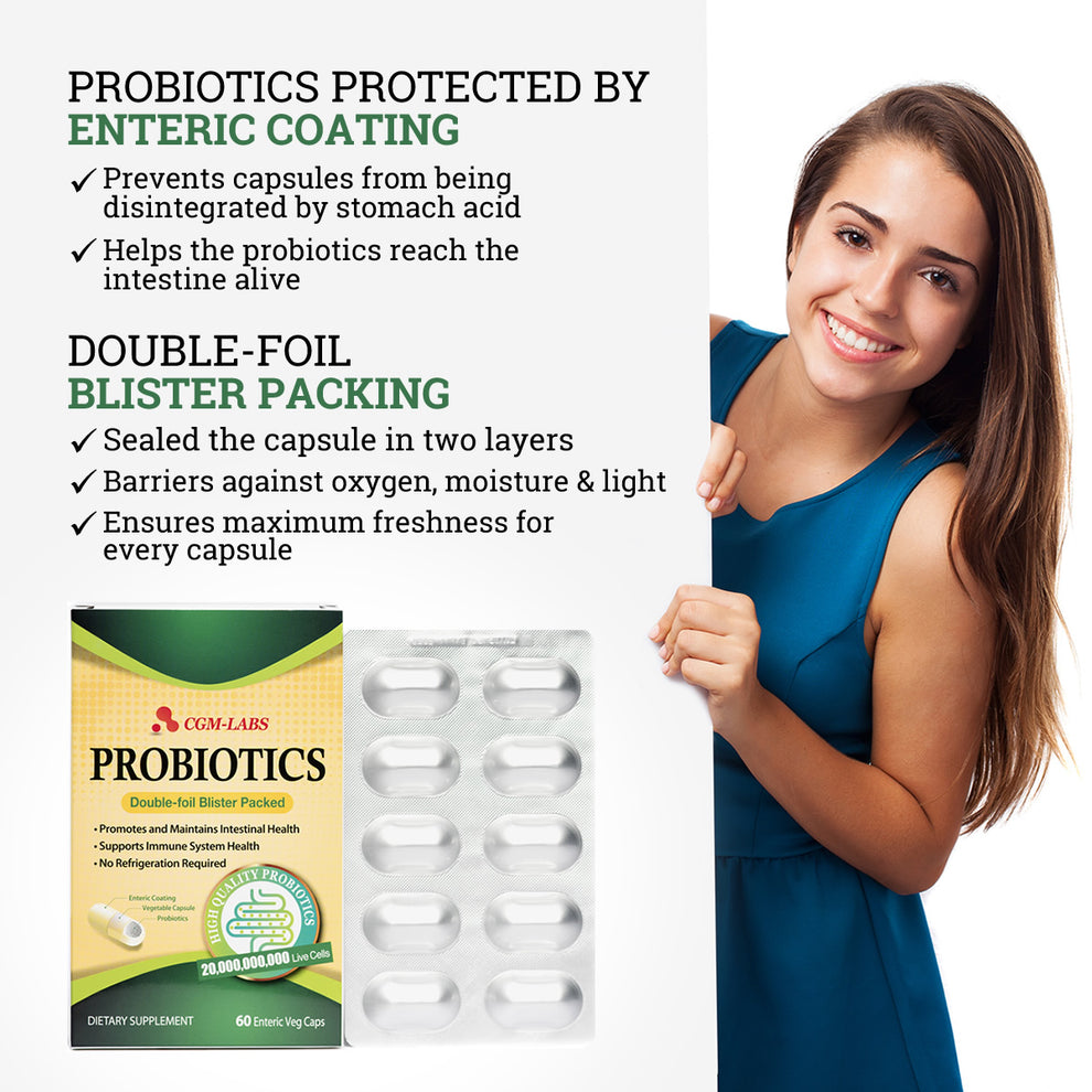 CGM Labs - Probiotics - 60 Capsules
